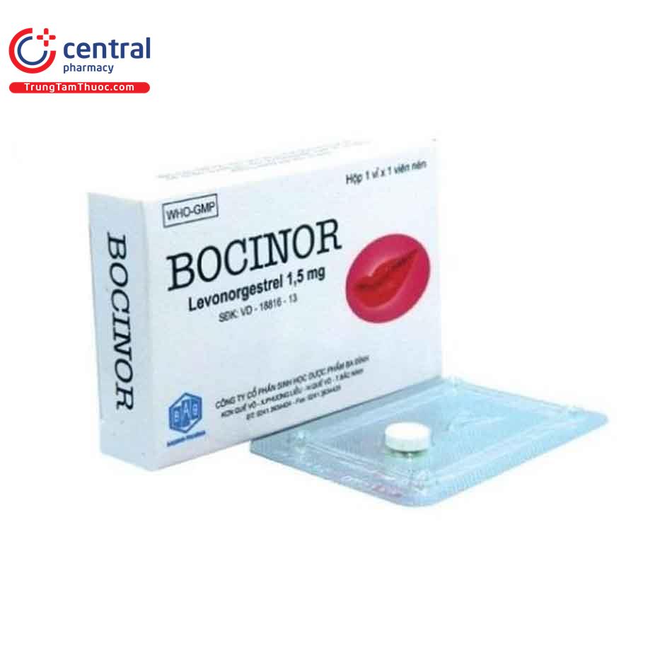 Thuốc Bocinor: Cách sử dụng để tránh thai hiệu quả nhất