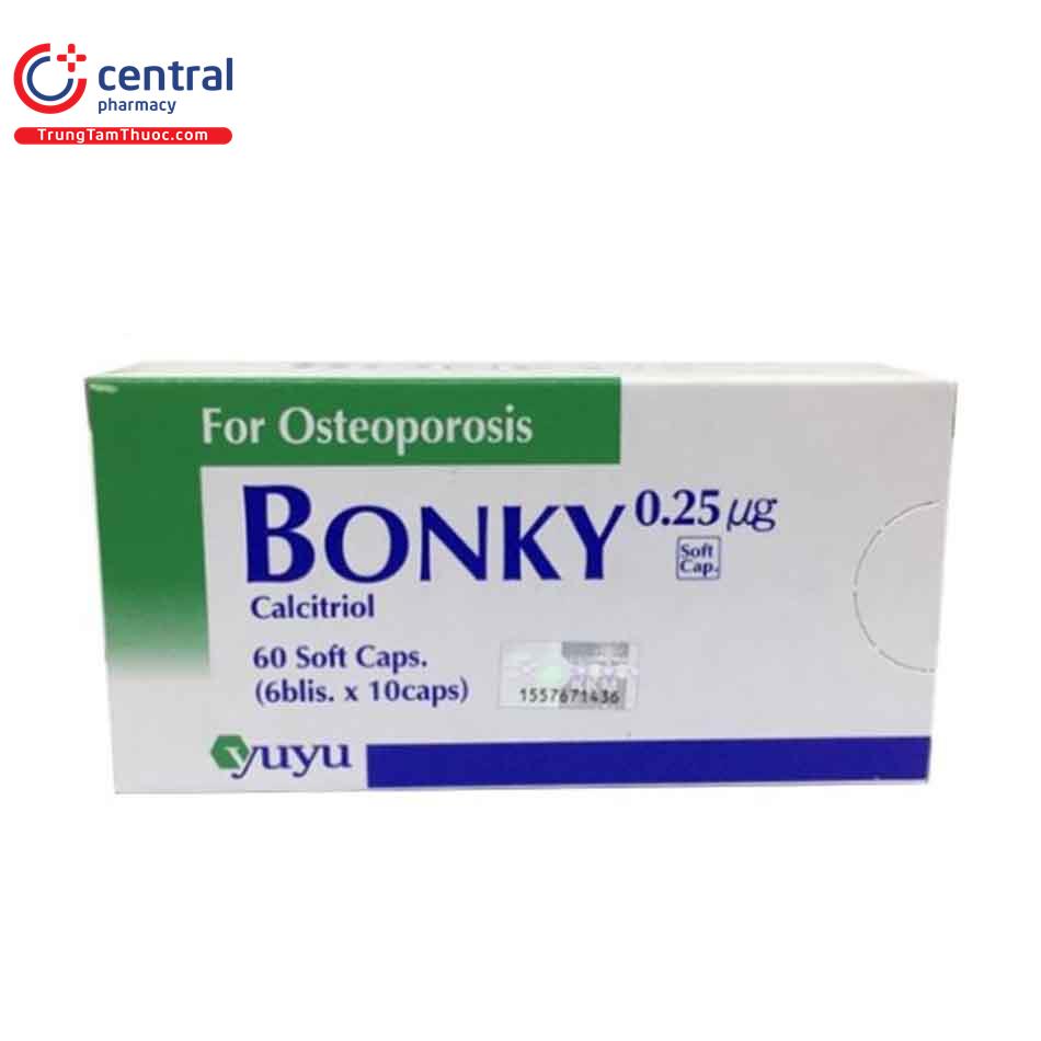 Thuốc Bonky Yuyu - Thuốc bổ sung và cung cấp Calcitriol