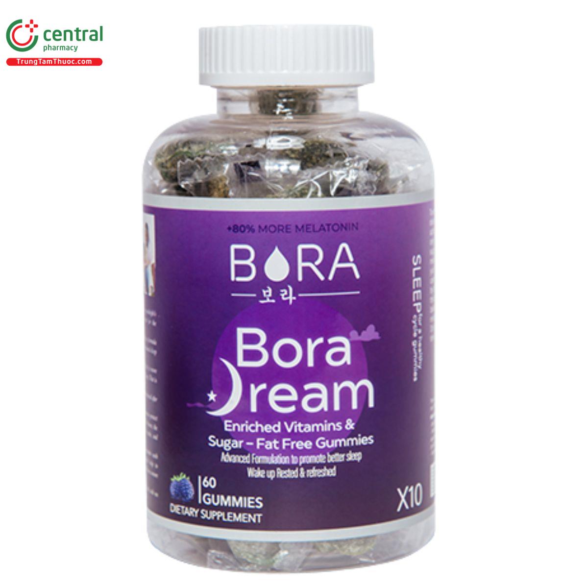 Thuốc Bora Dream Enriched Vitamins - Giúp ngủ sâu hơn, giảm mệt mỏi