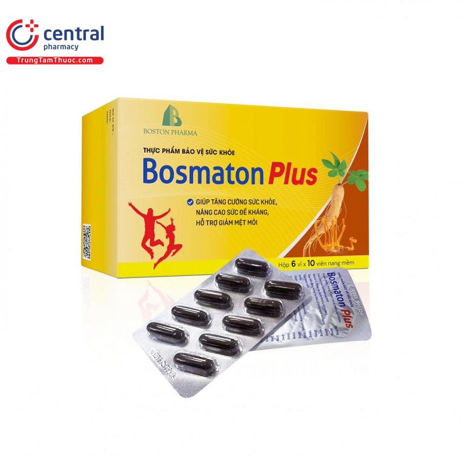 Thuốc Bosmaton Plus - tăng cường sức khỏe, ngăn ngừa mệt mỏi