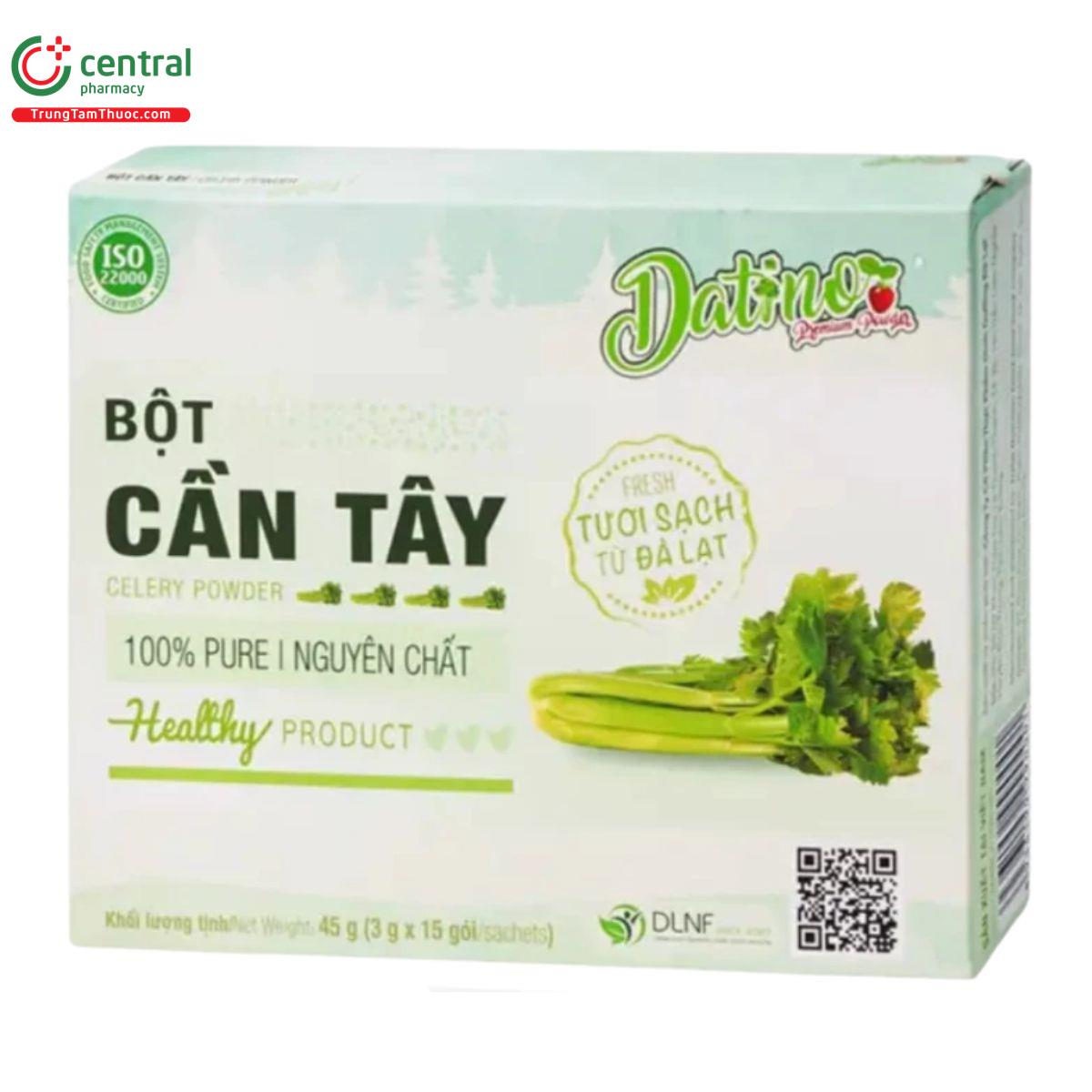 Bột Cần tây Datino hỗ trợ bố sung chất xơ, giúp giảm cân
