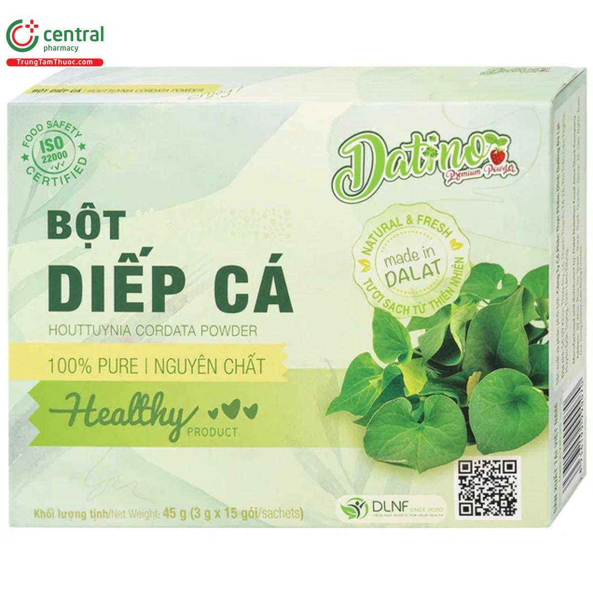 Thuốc Bột Diếp Cá Datino - Cải thiện chức năng tiêu hóa, giảm táo bón