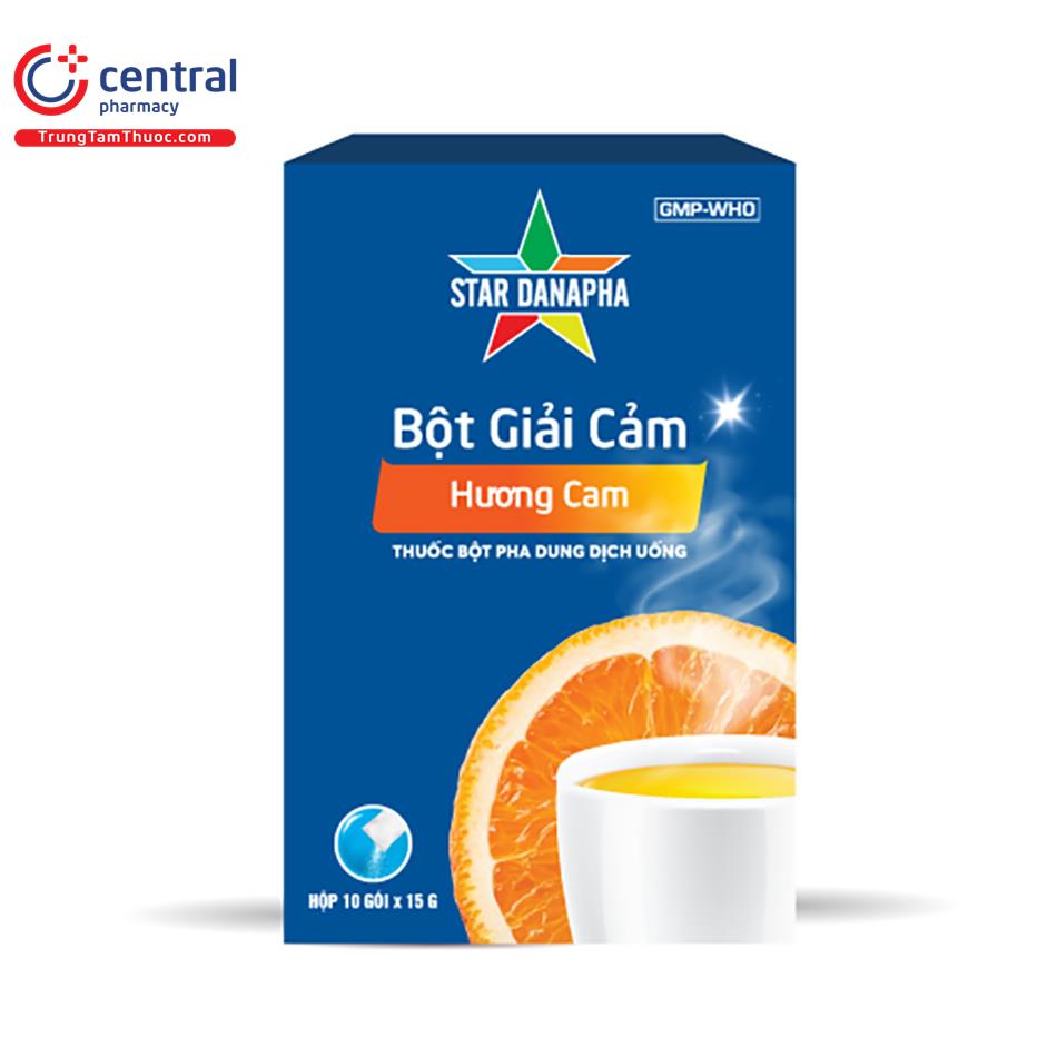 [CHÍNH HÃNG] Thuốc Bột Giải Cảm Hương Cam trị cảm hiệu quả