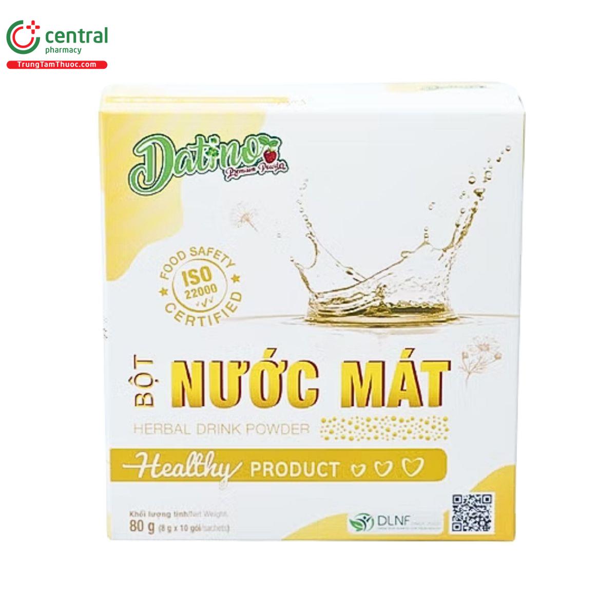 Bột Nước Mát Datino - Hỗ trợ thanh nhiệt, thải độc, mát gan, lợi tiểu