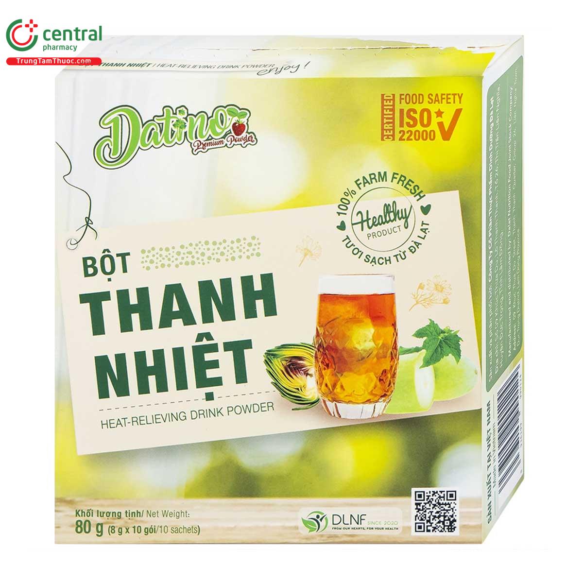 Bột Thanh Nhiệt Datino giúp tăn cường miễn dịch, giảm nhiệt miệng