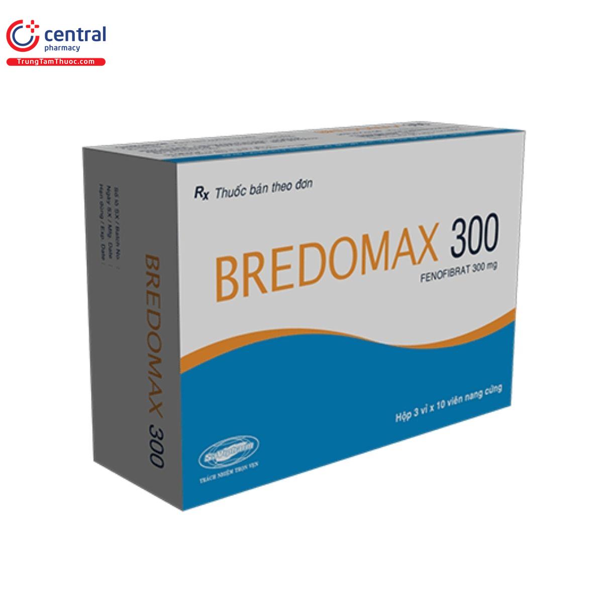Thuốc Bredomax 300: Thuốc điều trị bệnh tăng lipid máu