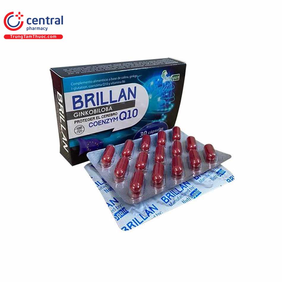 [CHÍNH HÃNG] Brillan tăng cường lưu thông máu lên não