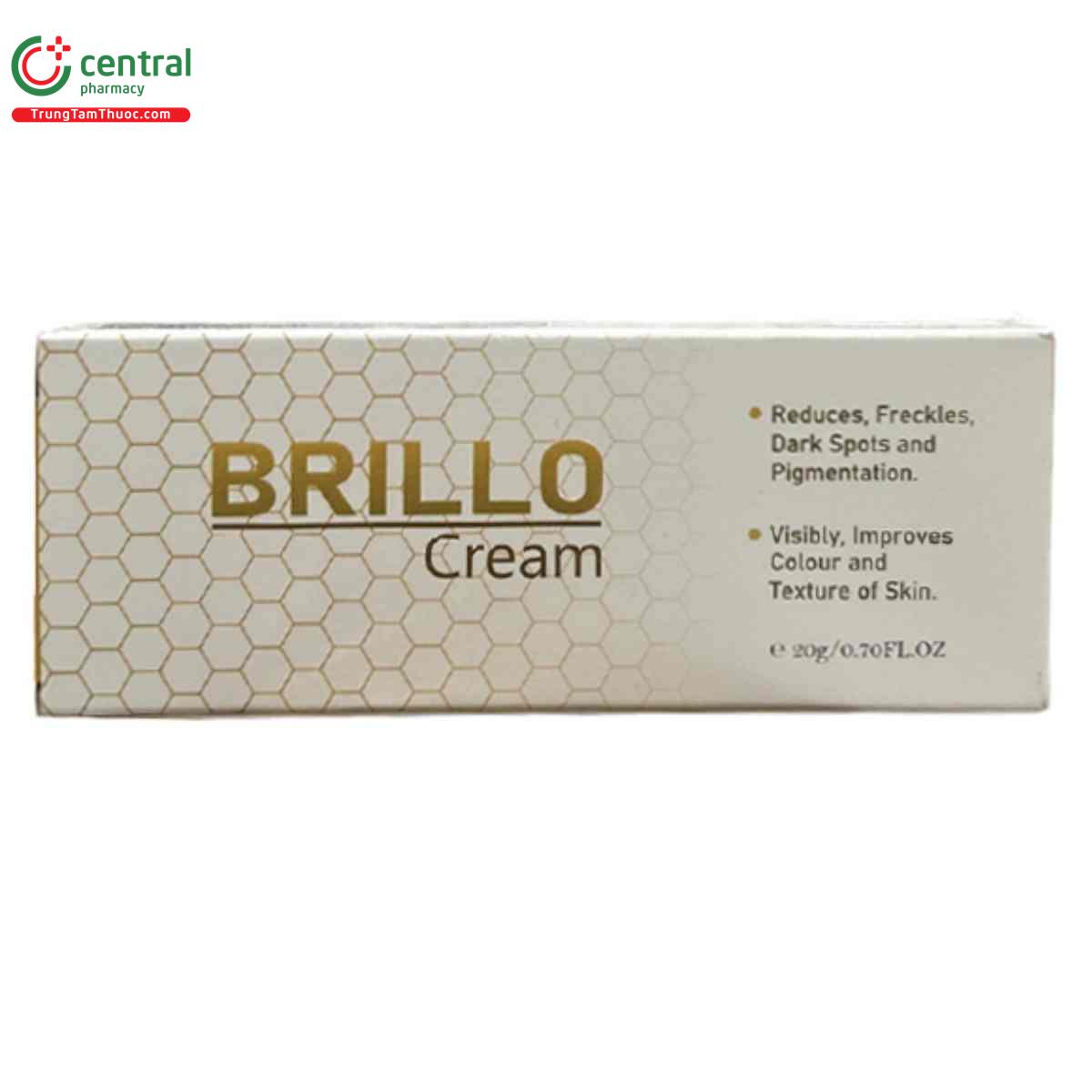 Kem Brillo Cream 20g hỗ trợ trị nám, tàn nhang, giữ ẩm da hiệu quả