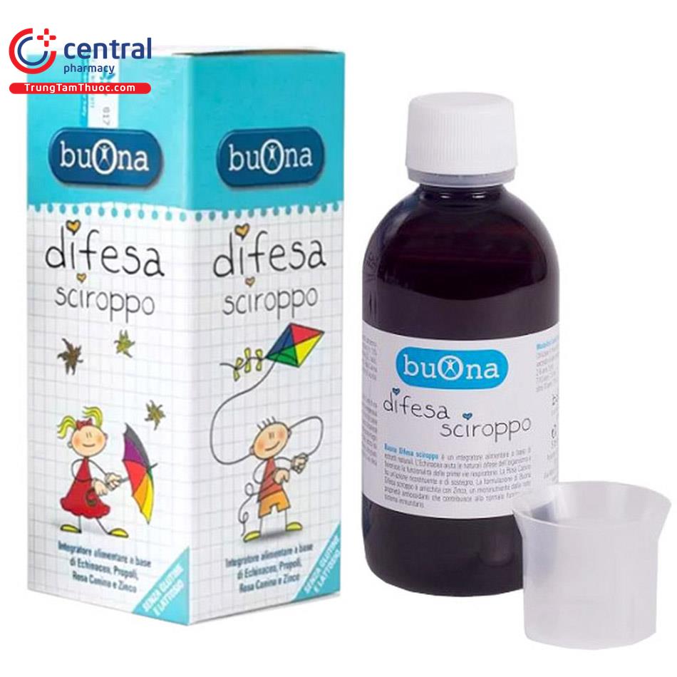 [CHÍNH HÃNG] Buona Difesa Sciroppo - Siro tăng đề kháng hô hấp