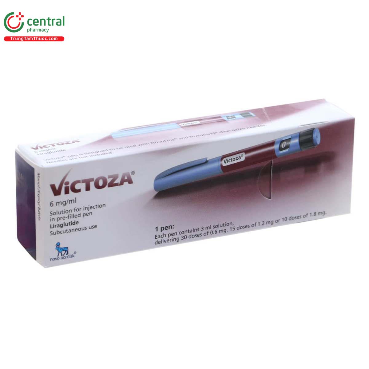 Thuốc Victoza 6mg/ml - hộp 1 bút điều trị bệnh tiểu đường tuýp 2