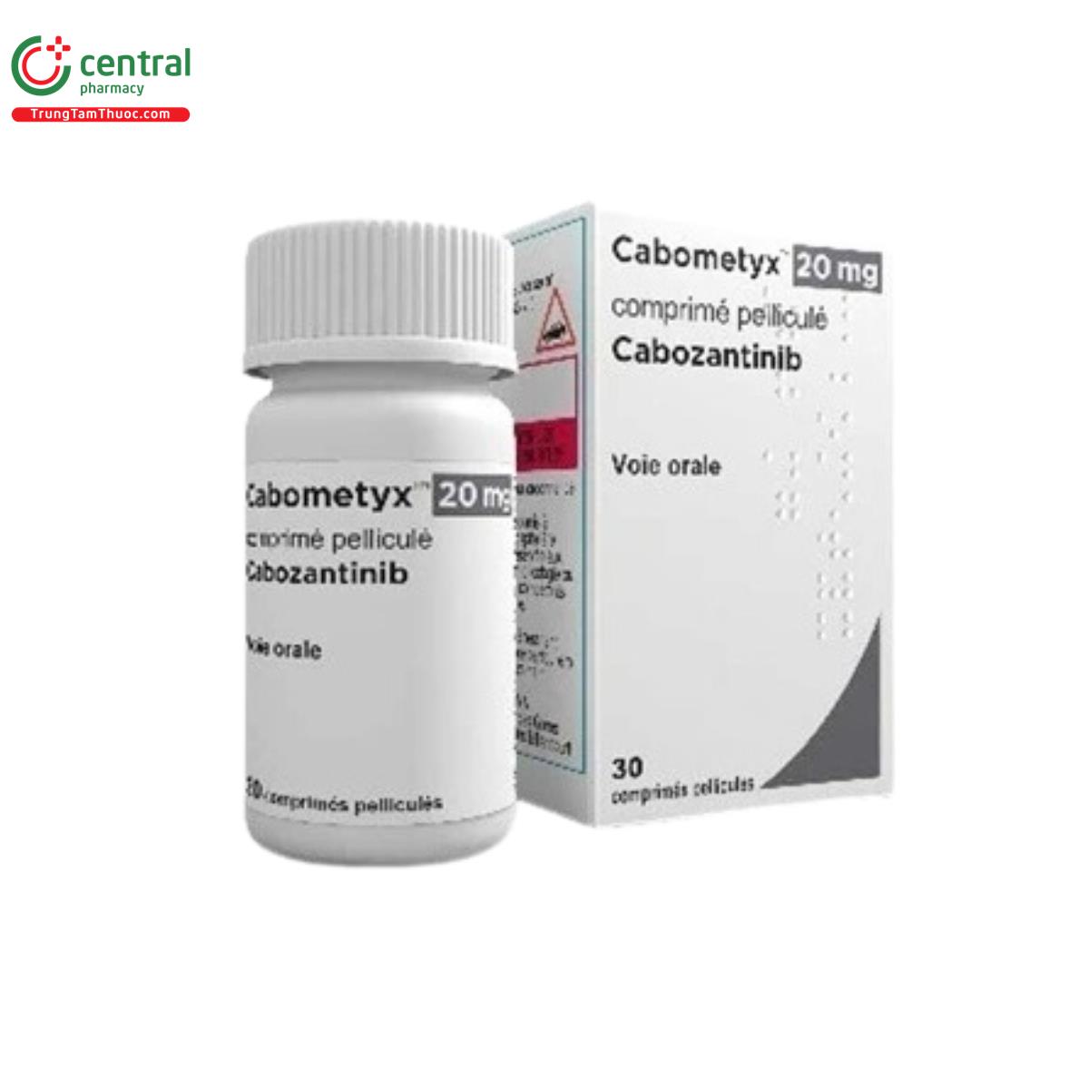 Thuốc Cabometyx 20mg - Điều trị trong bệnh ung thư biểu mô gan và thận