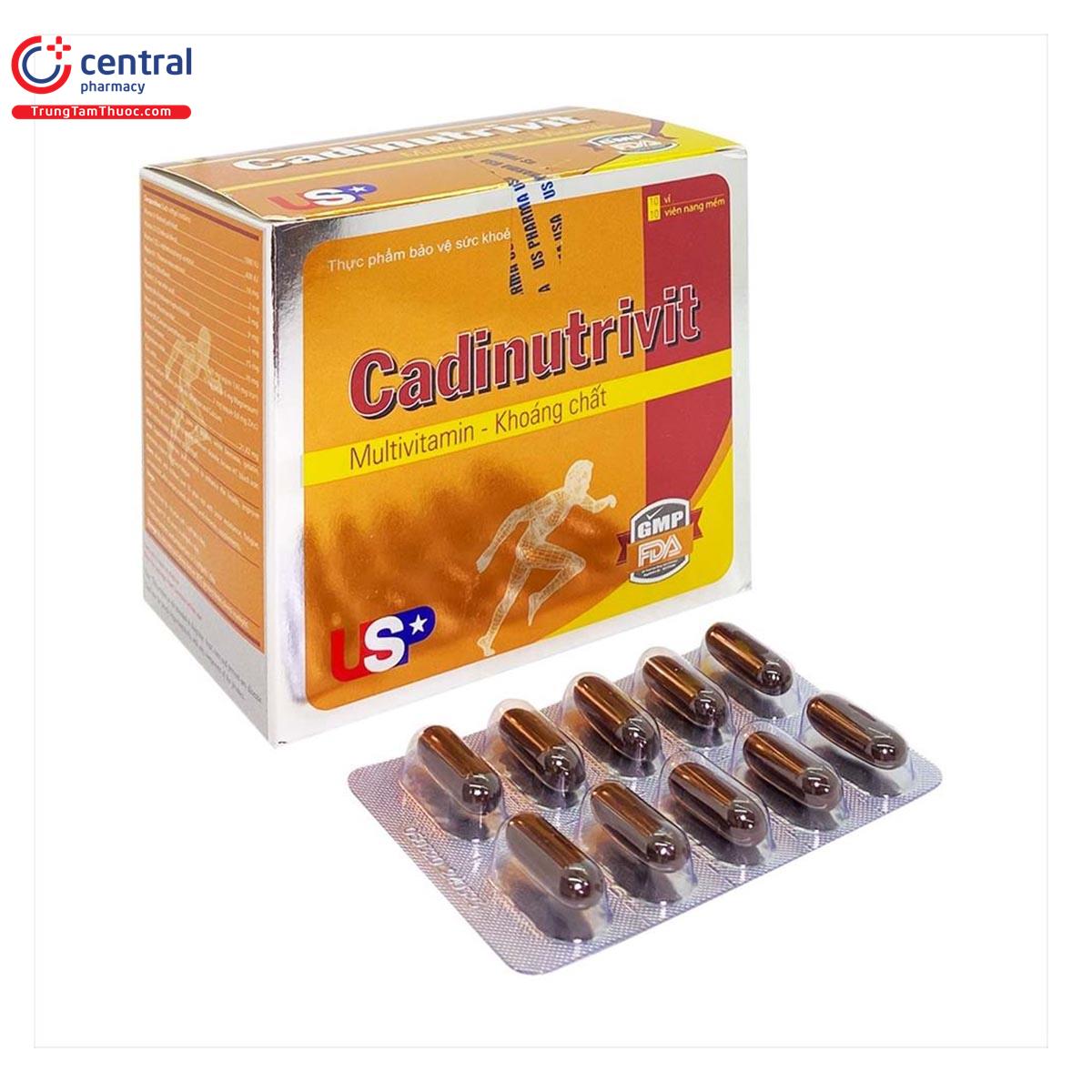 Thuốc Cadinutrivit Multivitamin US Pharma USA giúp tăng sức đề kháng