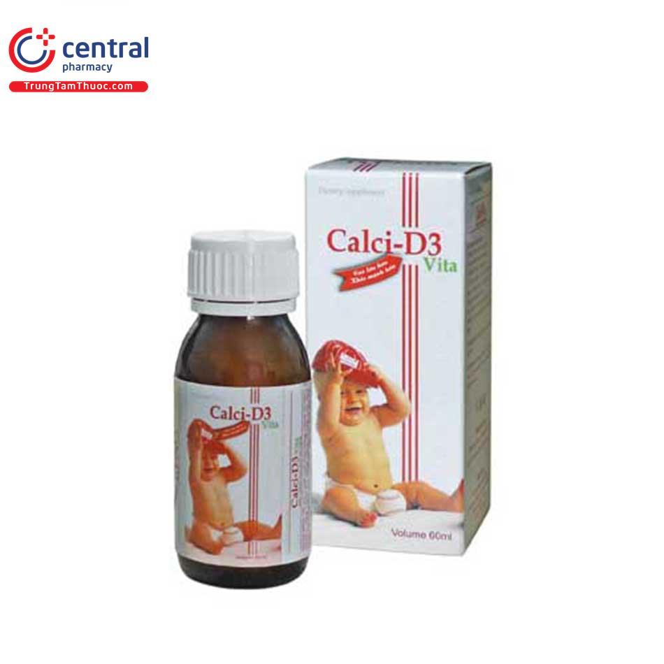 Thuốc Calci-D3 Vita: Chỉ định, liều dùng và lưu ý sử dụng