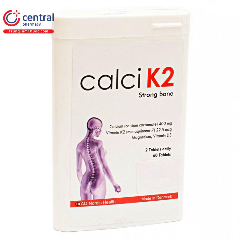 [CHÍNH HÃNG] Calci K2 Strong Bone giúp chắc khỏe xương
