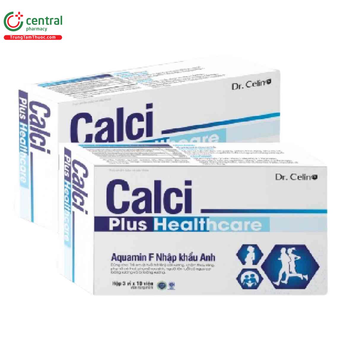 Thuốc Calci Plus Healthcare bổ sung Canxi, giúp xương răng chắc khỏe