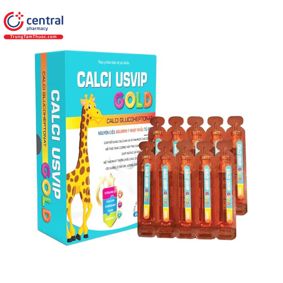 [CHÍNH HÃNG] Calci Usvip Gold giúp bé phát triển chiều cao vượt trội