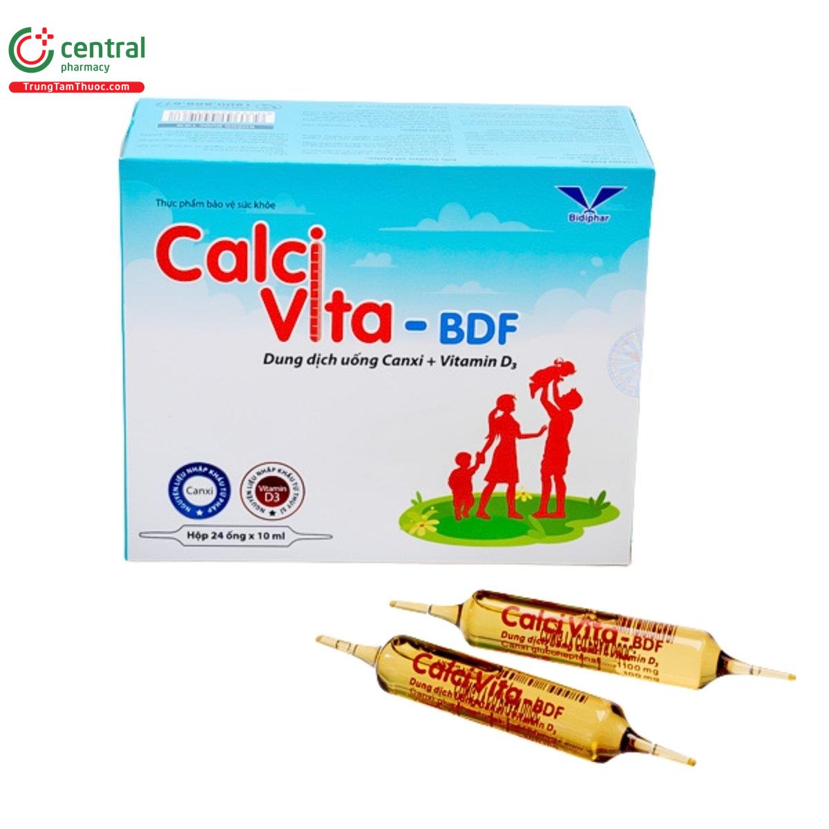 Calci Vita-BDF hỗ trợ tăng chiều cao, chắc khỏe xương và răng