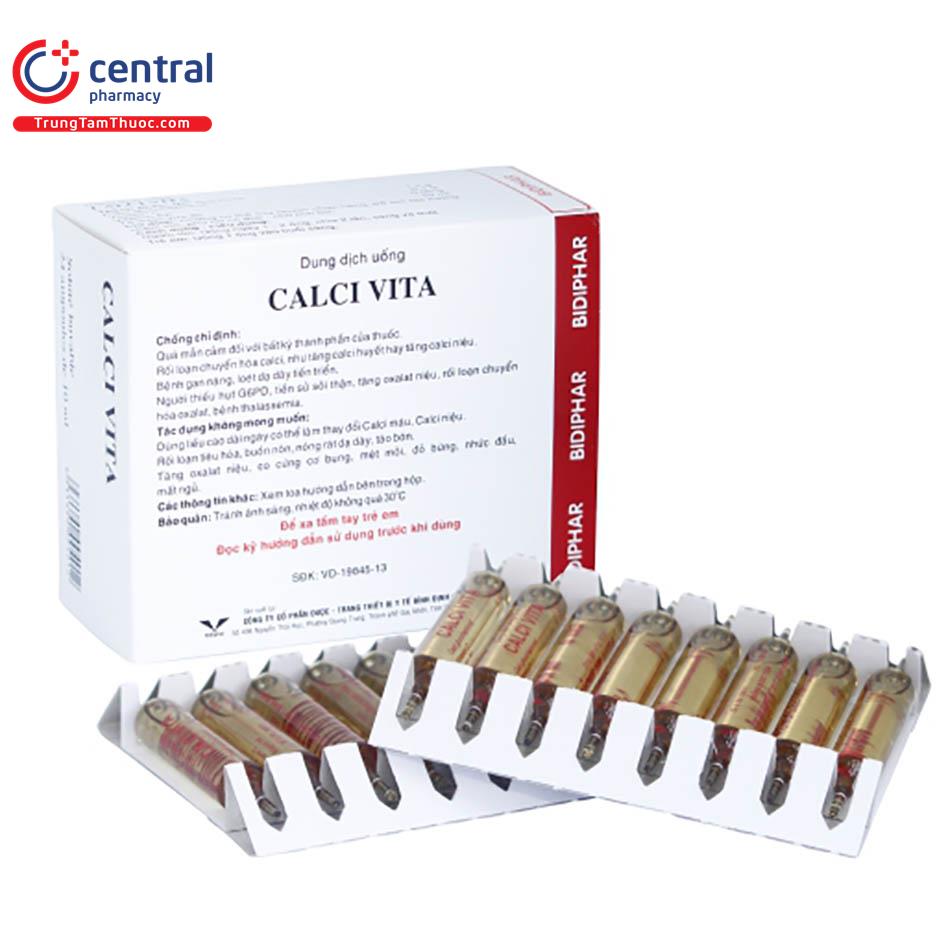 [CHÍNH HÃNG] Thuốc Calci Vita: Sử dụng cho trẻ em còi xương, chậm lớn