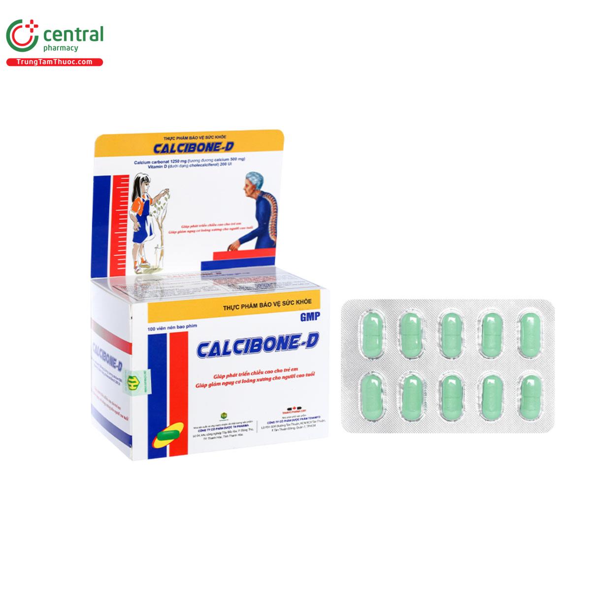 Thuốc Calcibone D - Hỗ trợ phát triển chiều cao cho trẻ em