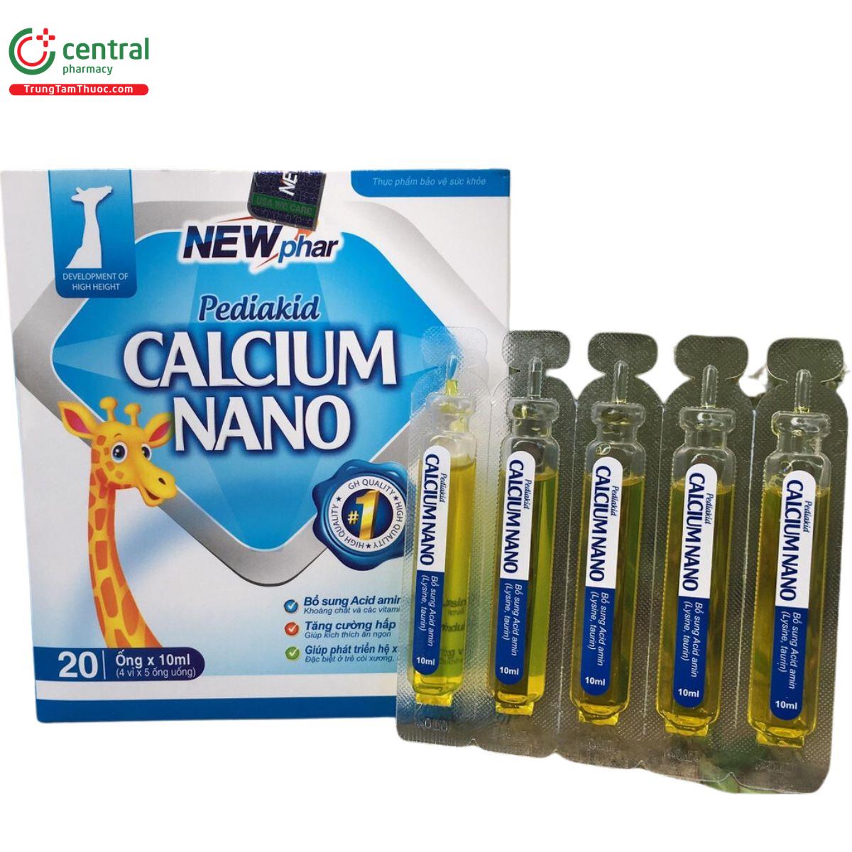 Thuốc Calcium Nano Newphar - Giúp tăng cường hấp thu các dưỡng chất
