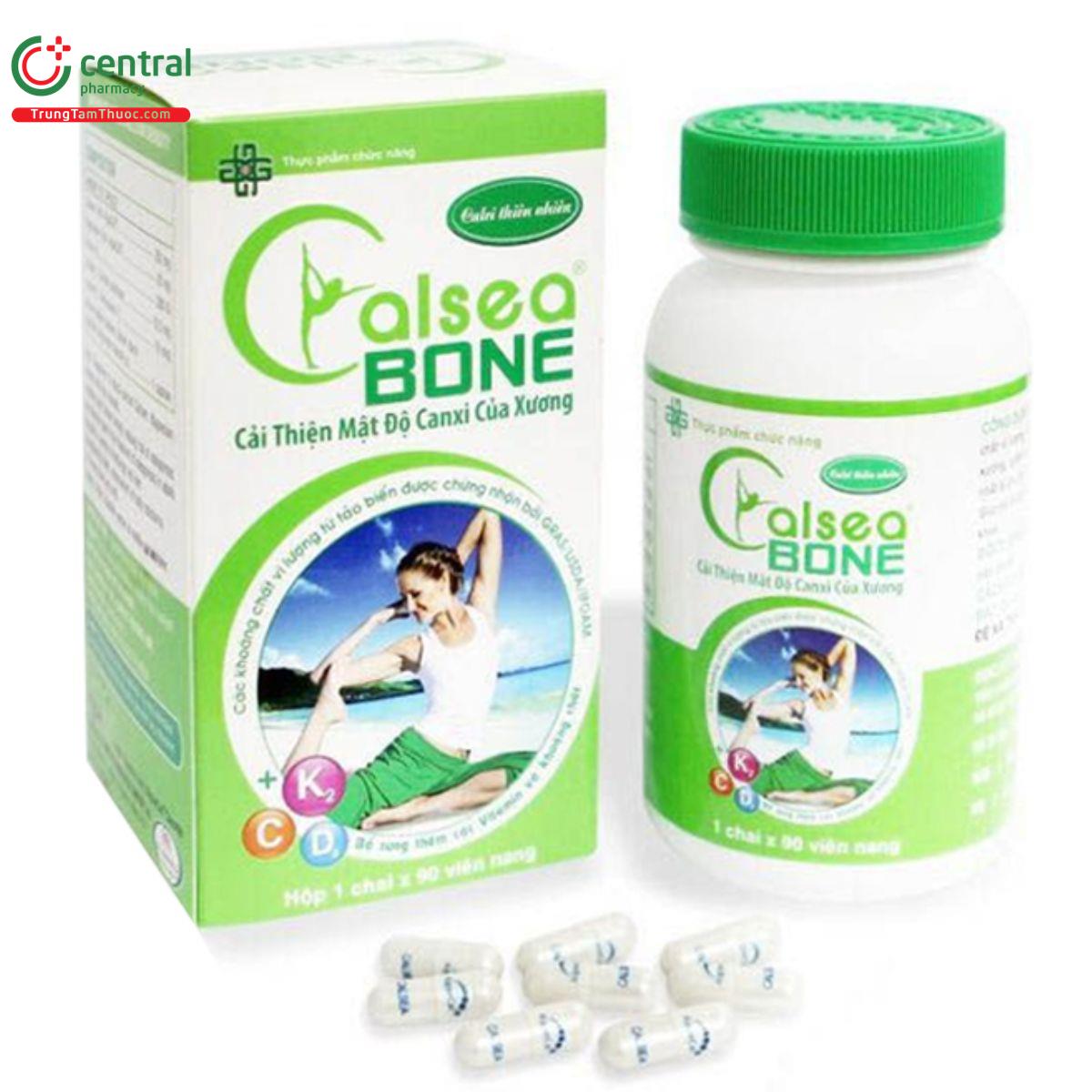 Thuốc Calsea Bone Cẩm Tú - Giúp phòng ngừa nguy cơ thiếu hụt canxi