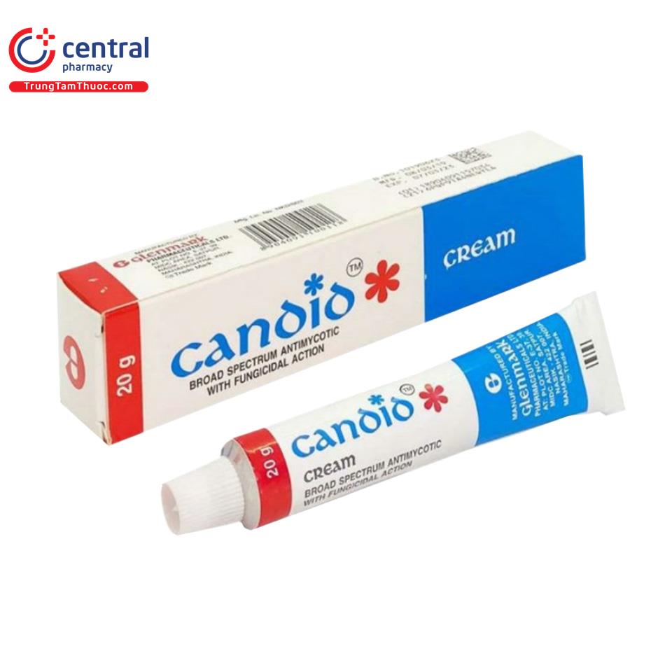 [CHÍNH HÃNG] Kem bôi da Candid Cream 20g - Hết nấm da, hết muộn phiền