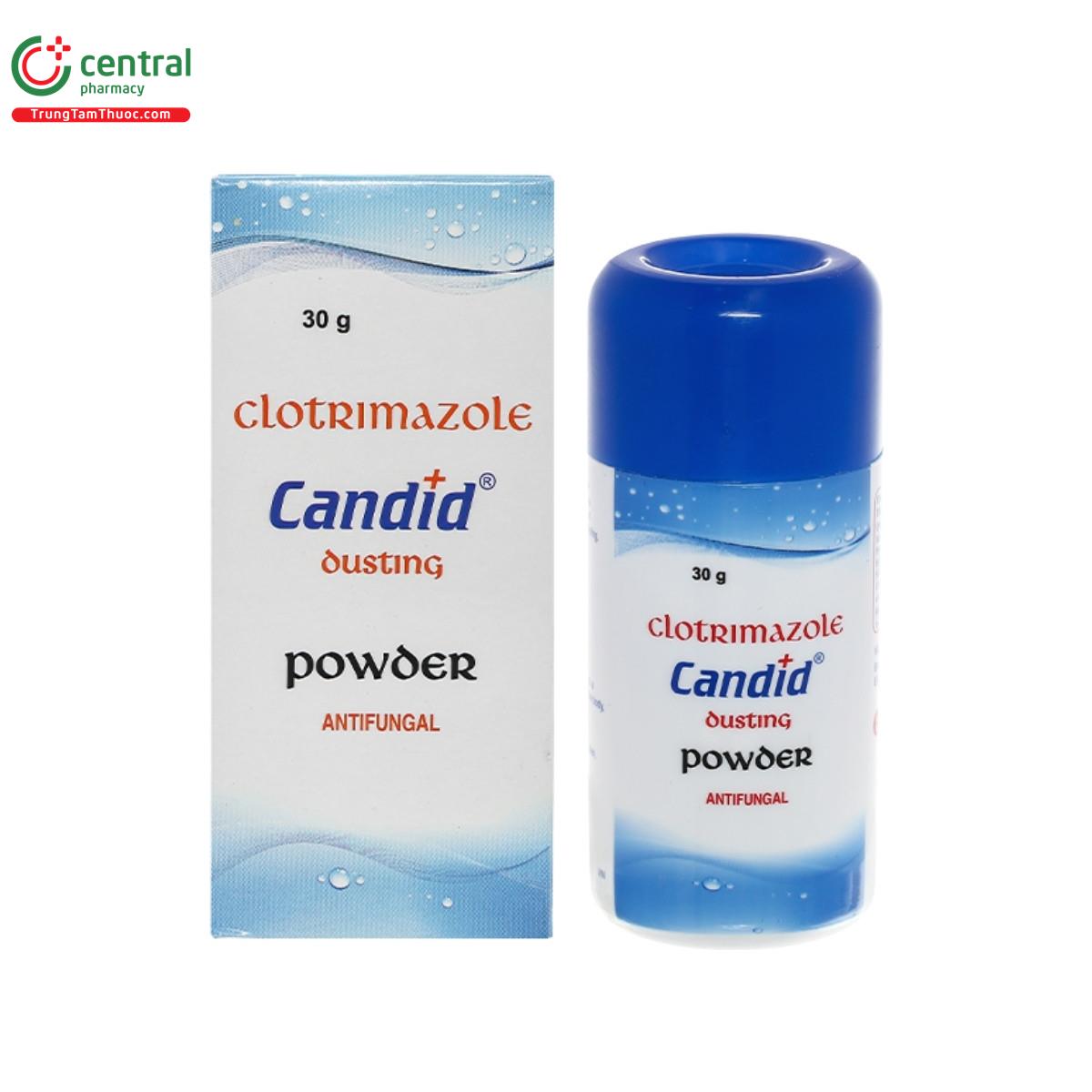 Thuốc bột dùng ngoài Candid Powder có tốt không giá bao nhiêu, cách dùng