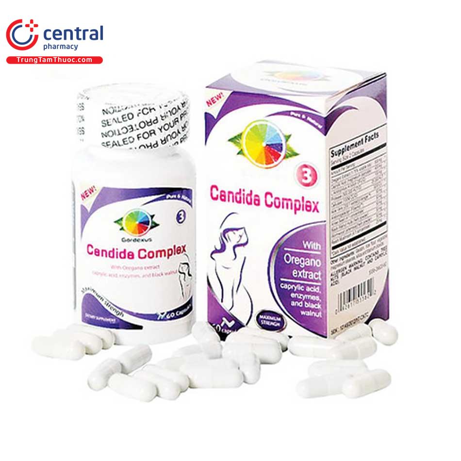 [CHÍNH HÃNG] Thuốc Candida Complex Gordexus hỗ trợ tiêu hóa khỏe mạnh