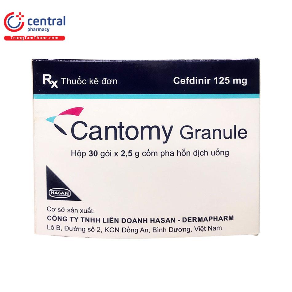 [CHÍNH HÃNG] Thuốc Cantomy Granule 125mg - trị các bệnh nhiễm khuẩn