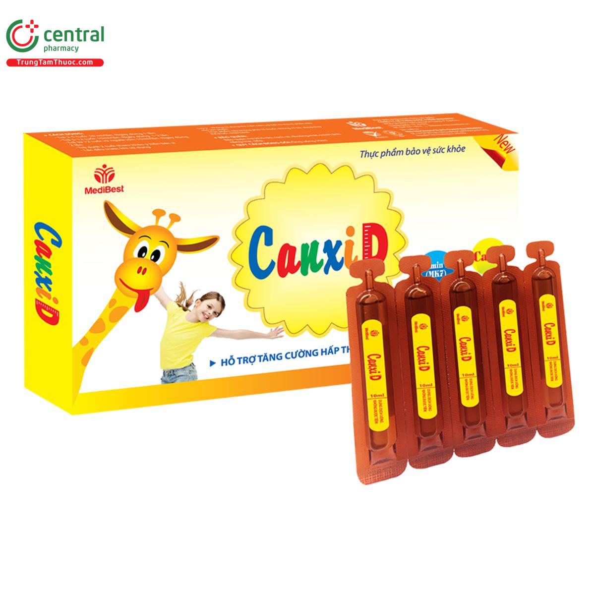 Thuốc Canxi D hỗ trợ tăng cường hấp thu Canxi cho người lớn và trẻ em