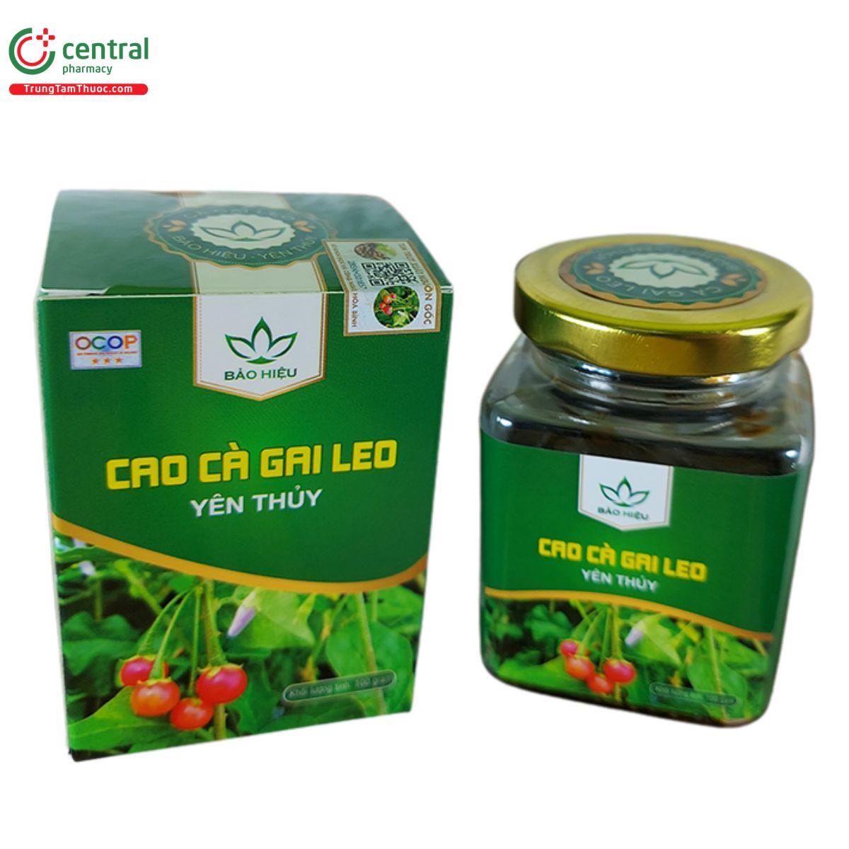 Cao Cà Gai Leo Yên Thuỷ giúp giảm men gan và hỗ trợ giải độc gan