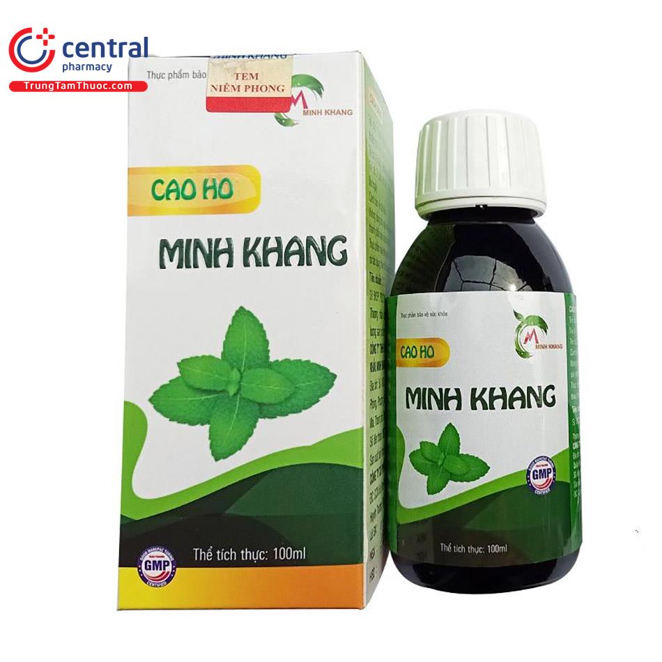 [CHÍNH HÃNG] Cao ho Minh Khang hỗ trợ bổ phế, điều trị viêm họng