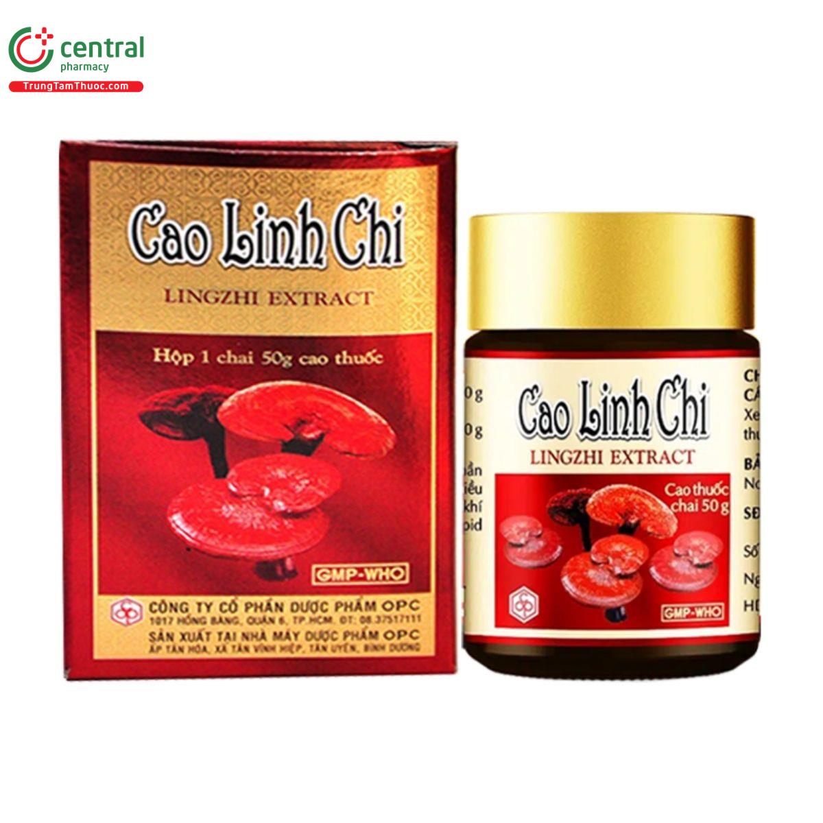 Thuốc Cao Linh Chi Lingzhi Extract OPC: Tác dụng, Chỉ định, cách dùng
