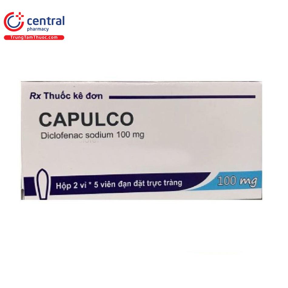 [CHÍNH HÃNG] Thuốc Capulco 100mg điều trị viêm xương khớp