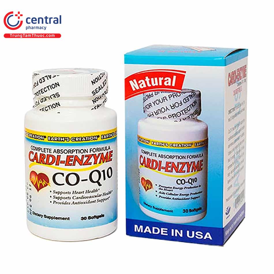 Thuốc Cardi-Enzyme CoQ10 (hộp 30V): Tác dụng, Chỉ định và Liều dùng