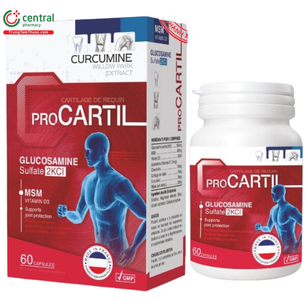 Thuốc Cartilage De Requin Procartil - Tăng cường sức khỏe xương khớp