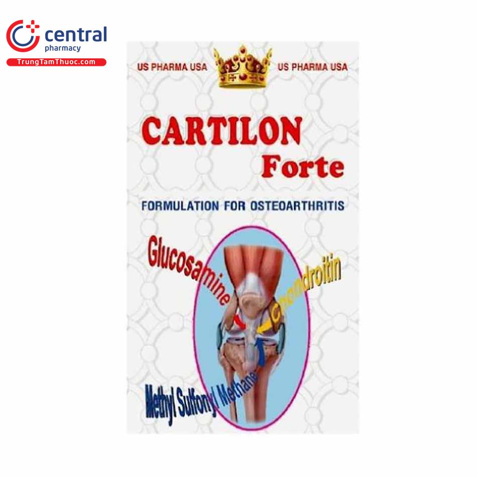 Thuốc Cartilon Forte: tác dụng, đối tượng sử dụng, giá bán