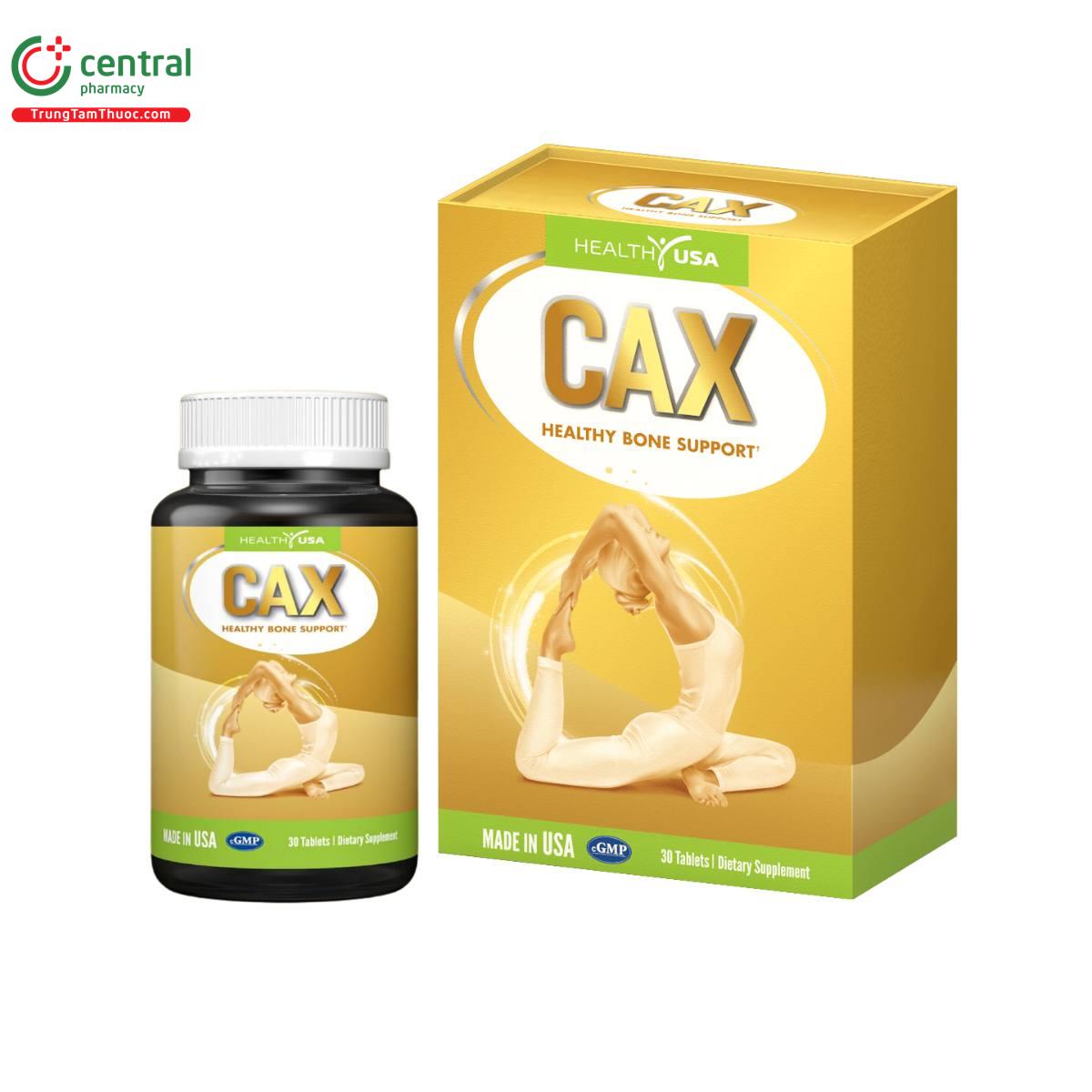 Cax Healthy Bone Support giúp xương chắc khỏe, ngăn ngừa loãng xương