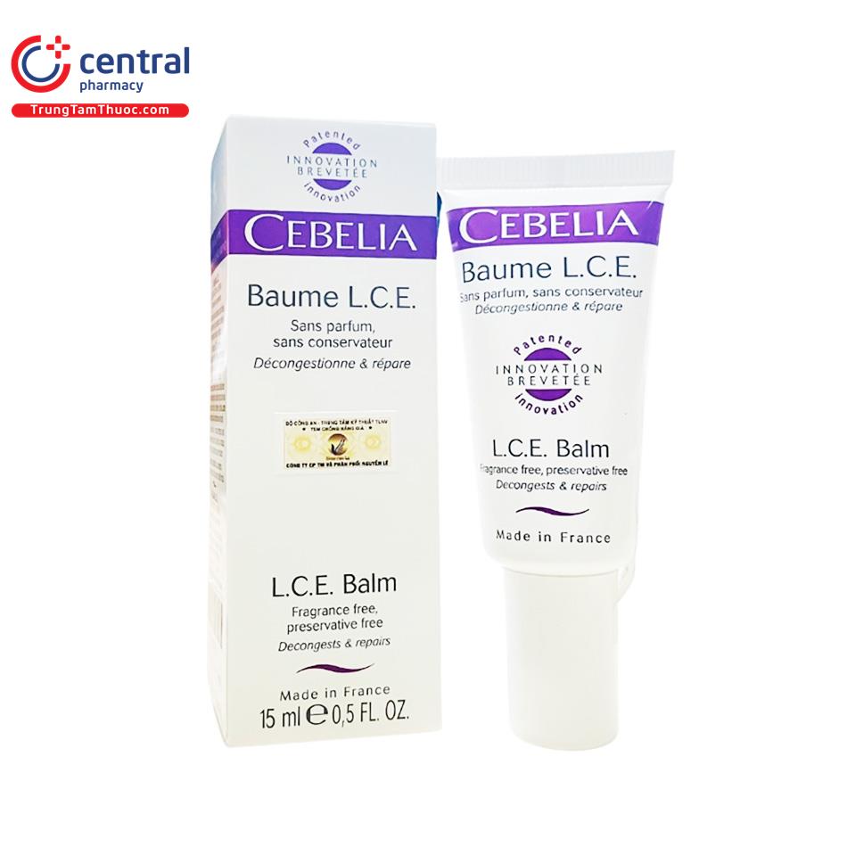 [CHÍNH HÃNG] Thuốc Cebelia Baume L.C.E. trị sẹo, thâm tím hiệu quả