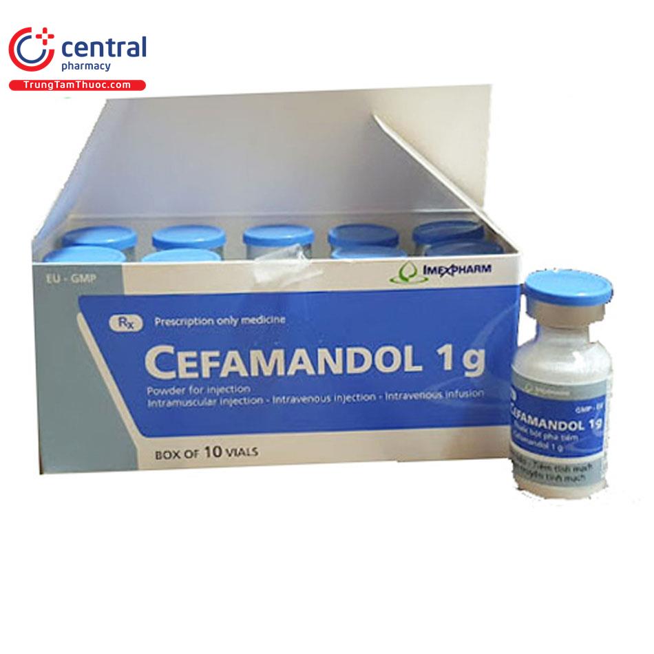 [CHÍNH HÃNG] Thuốc Cefamandol 1g - điều trị nhiễm khuẩn
