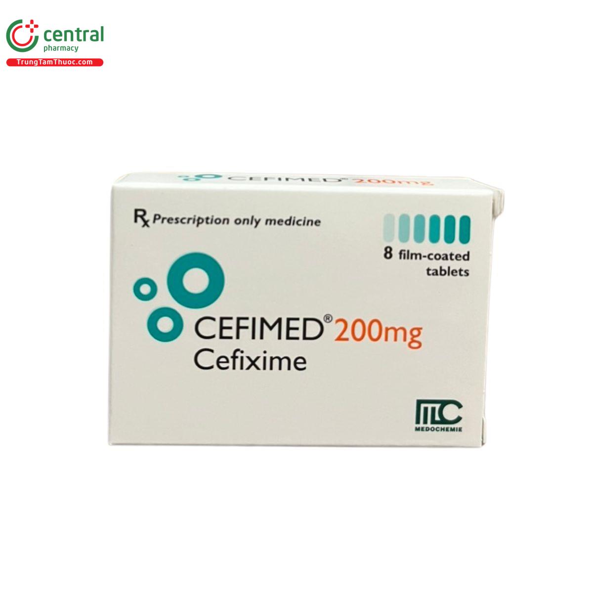 Thuốc Cefimed 200mg: tác dụng, chỉ định, lưu ý khi sử dụng