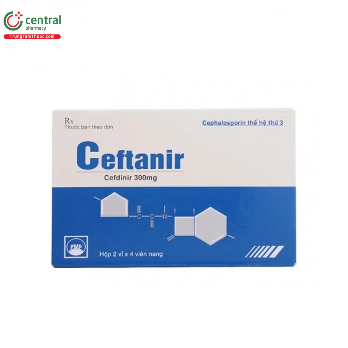 Thuốc Ceftanir 300mg - Điều trị viêm phổi mắc phải cộng đồng, viêm ...
