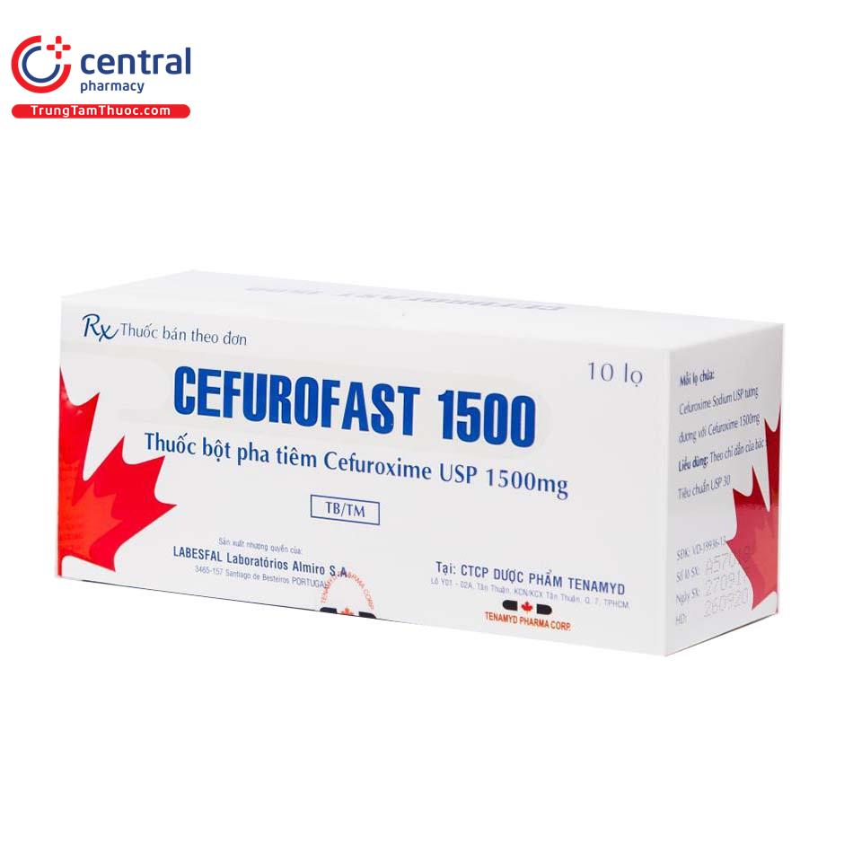 Thuốc kháng sinh Cefurofast 1500: Chỉ định và lưu ý sử dụng