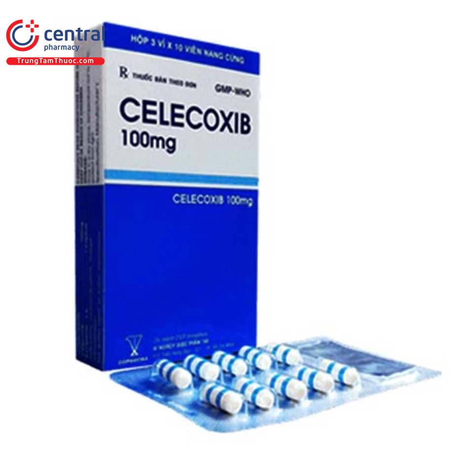 Thuốc Celecoxib 100mg Santa điều trị viêm khớp hiệu quả