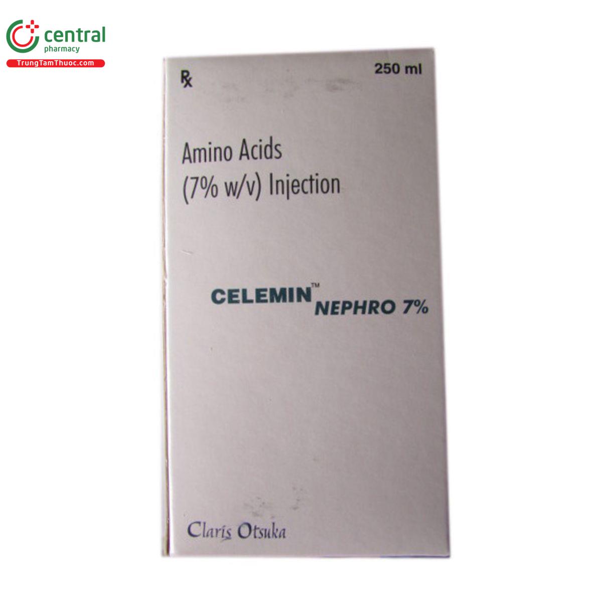 Thuốc Celemin Nephro 7% - bổ sung acid amin cho người bệnh suy thận