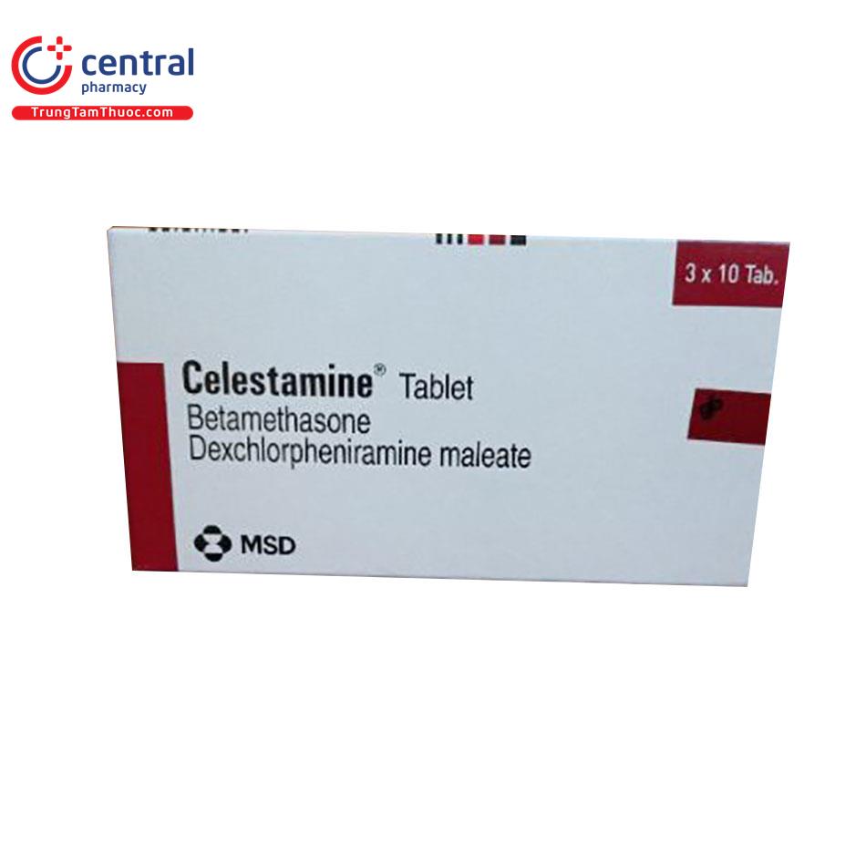 Thuốc Celestamine Tablet: Công dụng, liều dùng, chống chỉ định