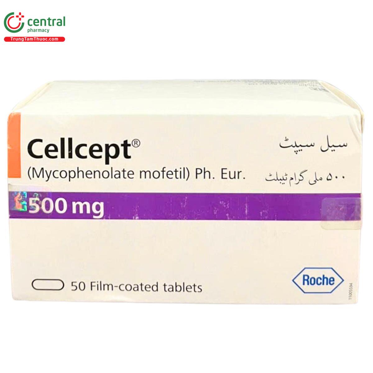 Thuốc Cellcept 500mg dự phòng thải ghép: liều dùng, lưu ý khi sử dụng