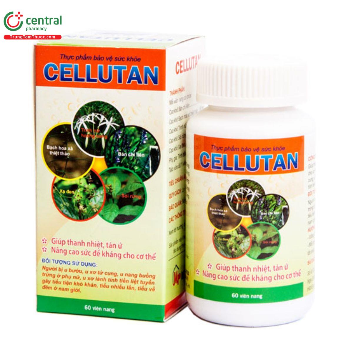 Thuốc Cellutan hỗ trợ thanh nhiệt, tán ứ, cải thiện u cơ tử cung
