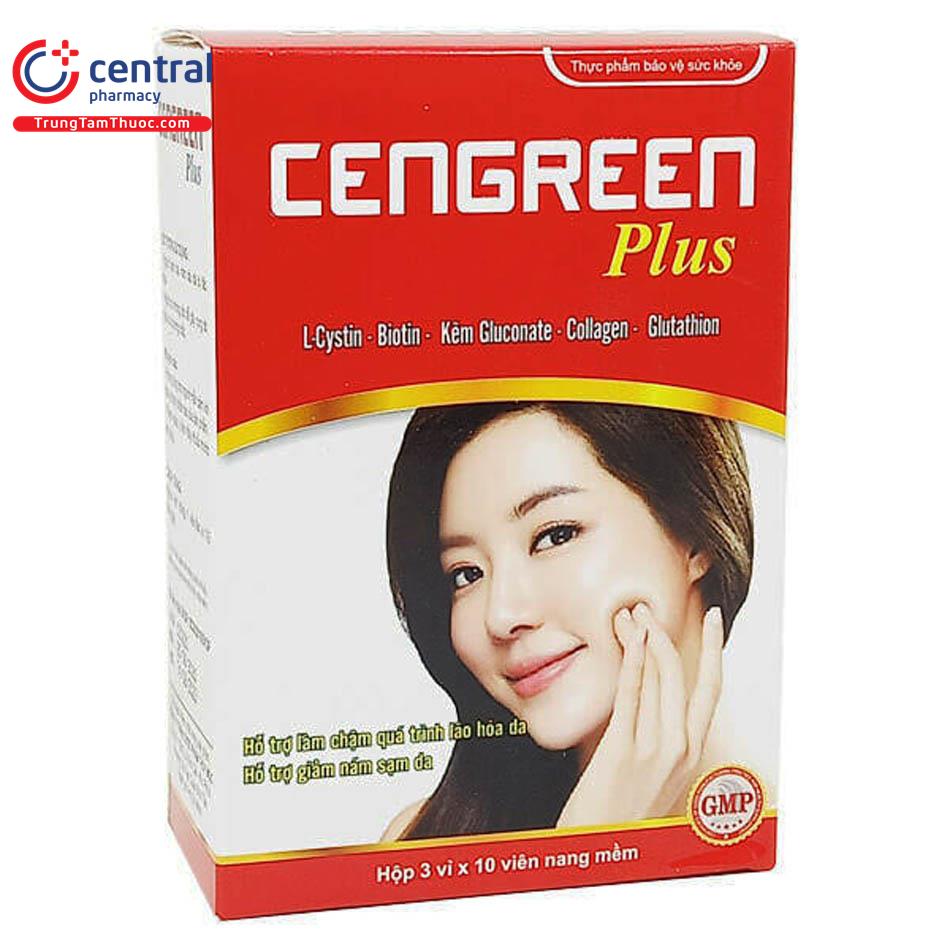 [CHÍNH HÃNG] Thuốc Cengreen Plus - ngăn ngừa rụng tóc và lão hóa da
