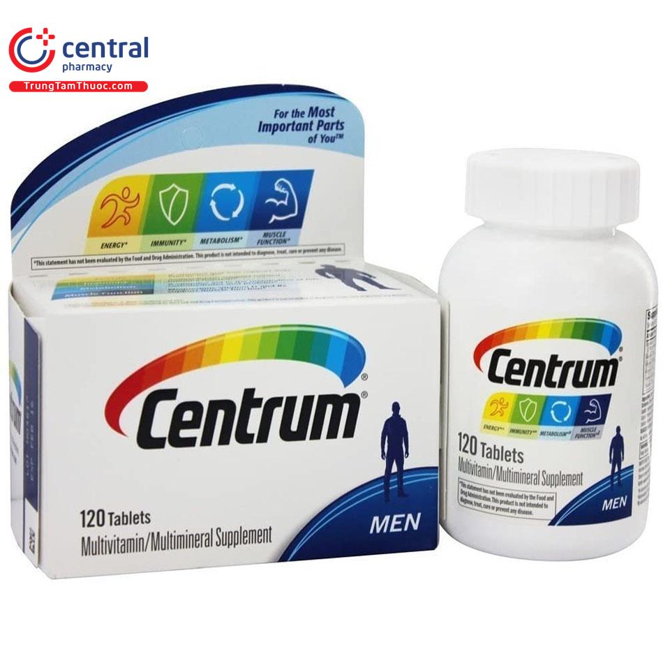 [CHÍNH HÃNG] Thuốc Centrum Men - Cung cấp các loại vitamin thiết yếu